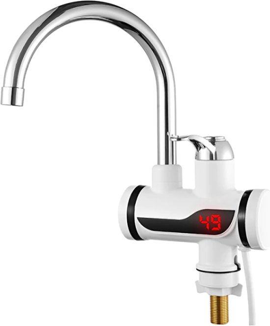 Elektrische kraan - Boiler - Wit - 220V - Instant Warm Water - Heet ...