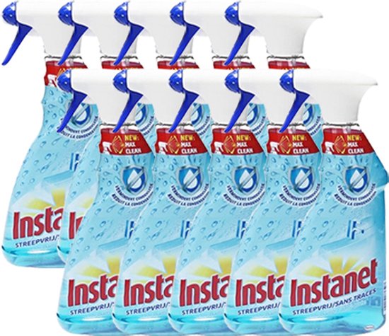 Instanet Streepvrij & Anti-Damp 10 x 500ml - Voordeelverpakking | bol