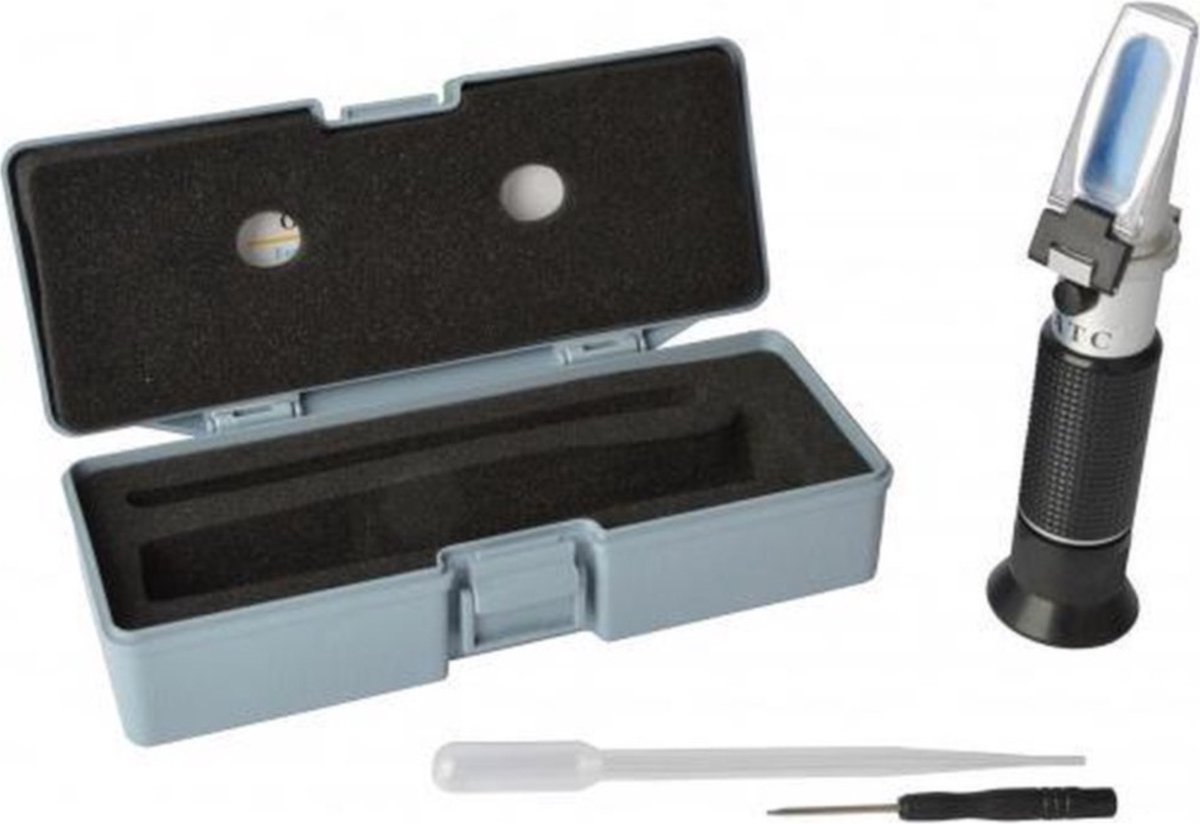 Professionele refractometer - 0% tot 32% - ATC 10 tot 30 graden ...