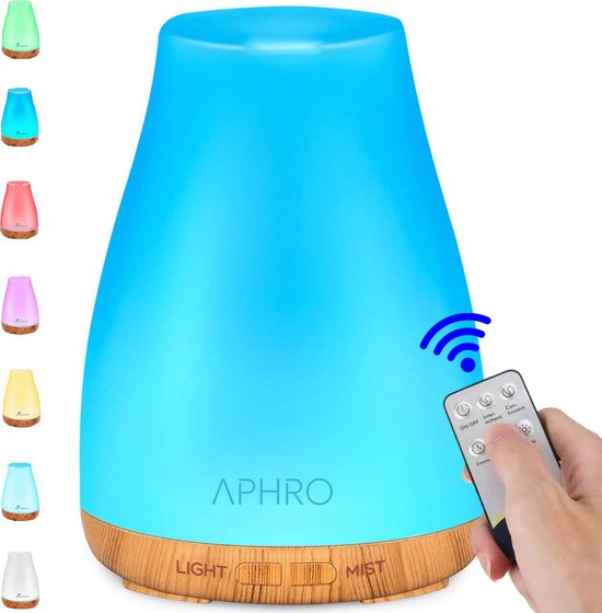 APHRO Aroma Diffuser - Luchtbevochtiger - Geurdiffuser - Aroma Diffuser... | bol.com