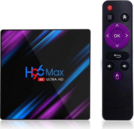 Vontar H96 MAX IPTV Set Top Box 4K - Android TV Box - Récepteurs de ...
