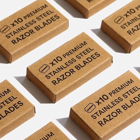 Safety Razor - Roestvrij Staal - Inclusief 20 Scheermesjes | bol.com