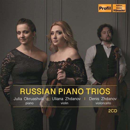 Julia Okruashvili & Denis Zhdanov - Russische Piano Trios (CD), Denis ...