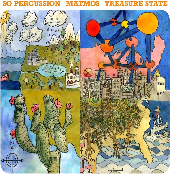 So Percussion, Matmos - Treasure State (CD), Matmos | Muziek | bol.com