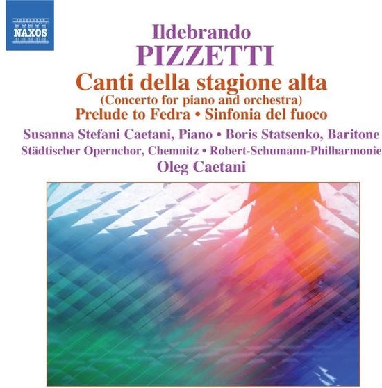 Susanna Stefani Caetani, Boris Statsenko, Oleg Caetani - Pizzetti ...