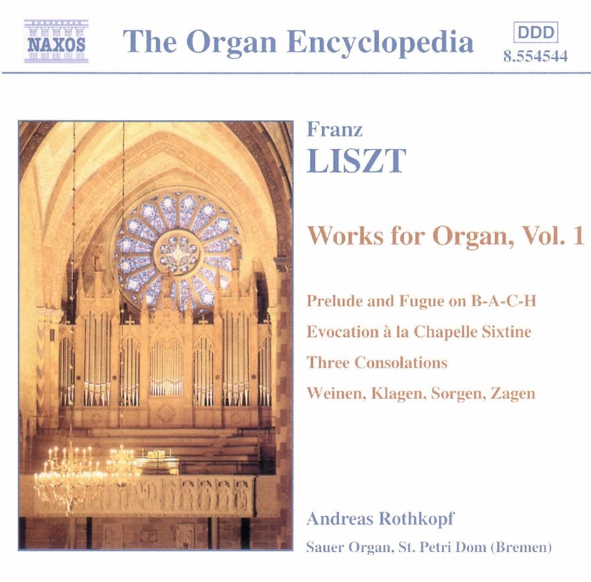 Andreas Rothkopf - Organ Works Volume 1 (CD), Andreas Rothkopf | Muziek ...