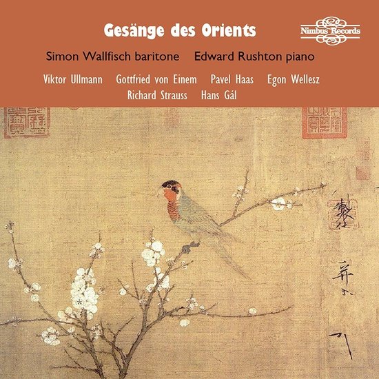 Simon Wallfisch & Edward Rushton - Songs Of The Orient (CD), Edward Rushton | Muziek | bol