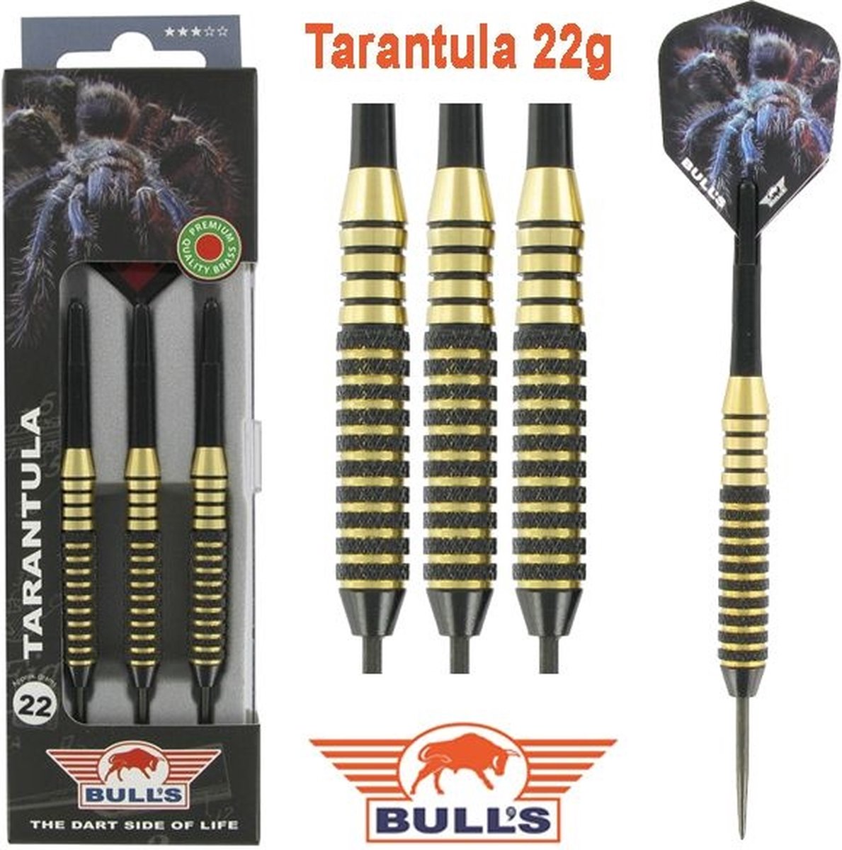 Bull's Tarantula 22 gram - Dartpijlen | bol.com