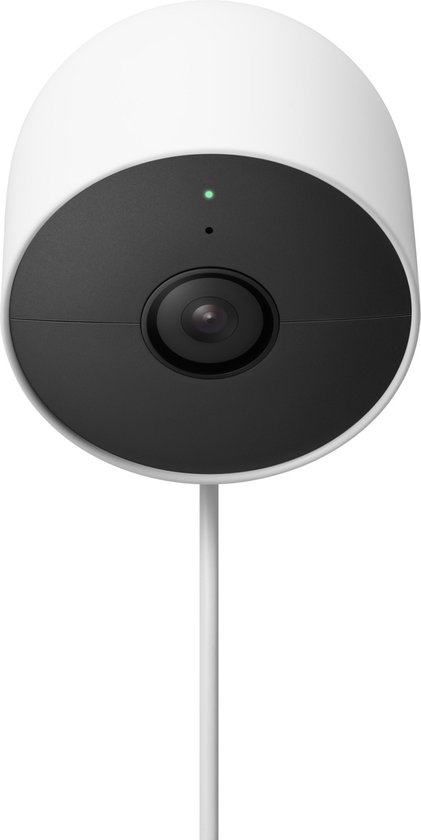 Google Nest Cam Rond IP-beveiligingscamera Binnen & buiten 1920 x 1080 ...