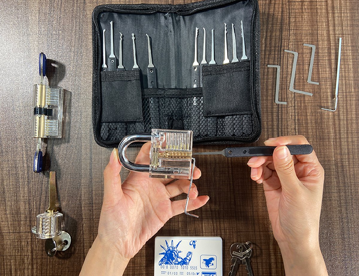 Premium Lockpick set - Lockpicking set - Lockpick - Lockpick set ...