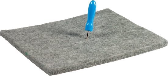 Set van 12 x Prikvilt met prikpen | bol.com