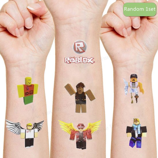 Roblox Tattoo Sticker - Roblox Sticker - Tijdelijke Tattoo - Tattoos ...