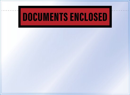 Raadhuis paklijstenvelop A5 - 225x165mm - Documents Enclosed - 100 stuks - RD-310502-100 | bol