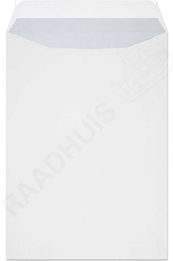 Raadhuis akte envelop C4 - 229x324mm - wit - met plakstrip - 50 stuks ...