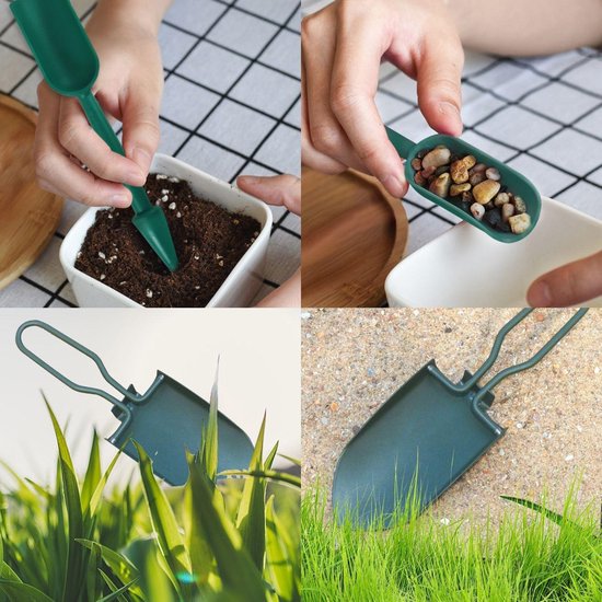 Mrs. Jones legergroene inklapbare schep voor kleine ingenieurs ...