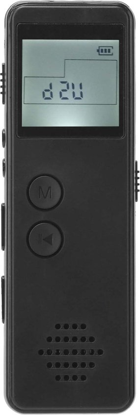 Mini Digital Voice Recorder MP3-speler met Ruisonderdrukking en ...