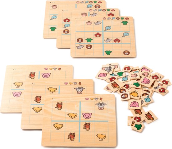 Eduplay Animal Logic - Educatief logisch denkspel voor kinderen vanaf 3 ...