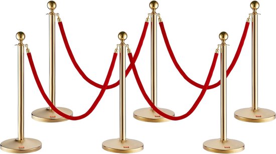 Rode Loper Hekje - Goud - Set Van 2 (6 Stokken) | bol