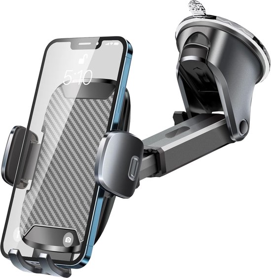 Telefoonhouder Handsfree voor in de auto zuignap voor dashboard ...