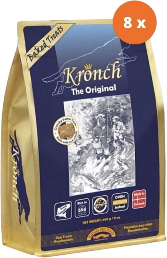 Kronch - 100% Zalmsnacks Hondensnack | bol