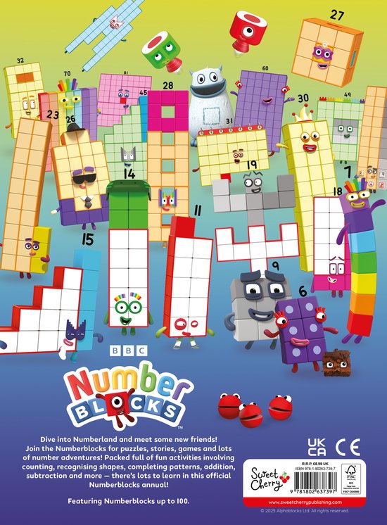 Numberblocks Annuals- Numberblocks Annual 2026, Numberblocks ...