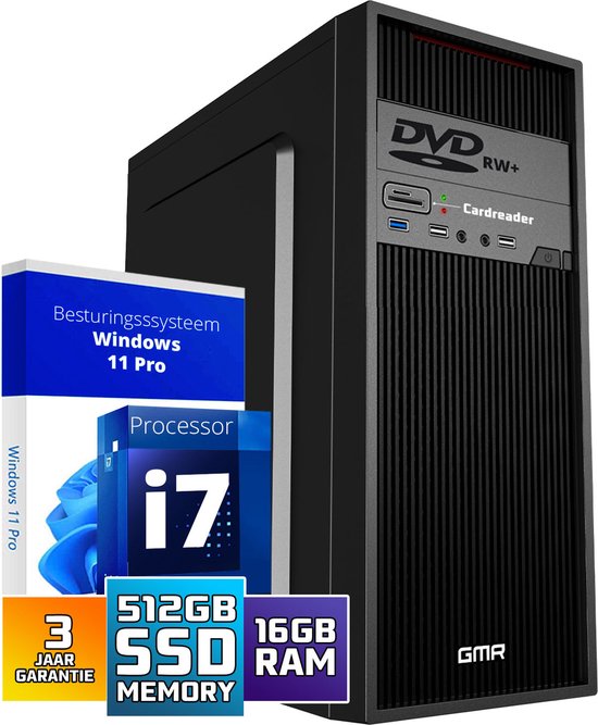 GMR Ultra Max i7 Office PC - Business Office Computer | 16 GB RAM ...