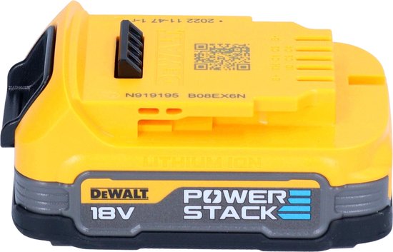 DeWalt DCBP 034 Powerstack-accu 18 V 1,7 Ah / 1700 mAh XR Li-Ion - met ...