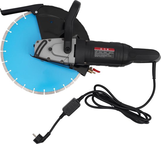 Enkilight- Betonzaag- Muurzaag- Watergekoeld- 125 MM- 5800 W- 3800 rpm ...