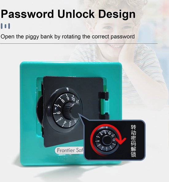 AA Select Mini - Spaarpot - Retro - ATM -Kerstcadeau - Roterend ...