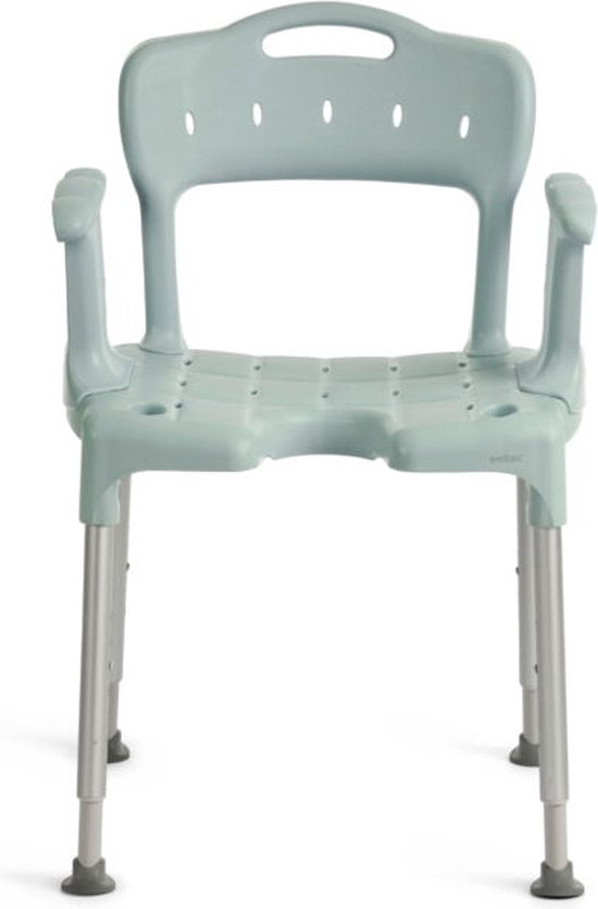 Etac Swift Douchestoel - Met armsteunen en rugleuning - Max. 160 kg | bol