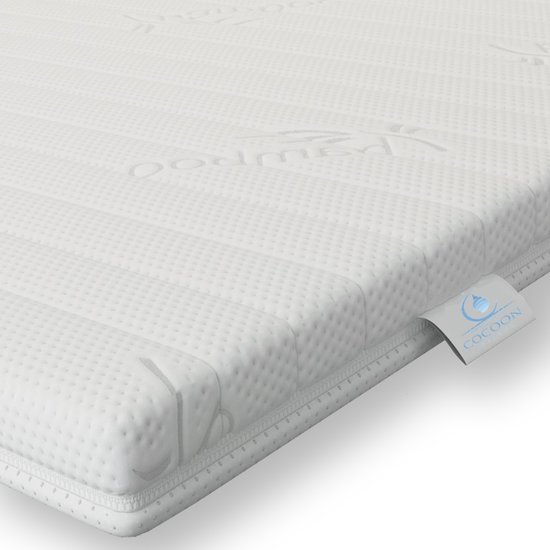 Topmatras - 180x200 - Topper HR Koudschuim - 9cm - Afritsbaar Wasbaar ...