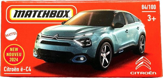 CITROËN E C4 84/100 MATCHBOX 1:64 BLAUW | bol