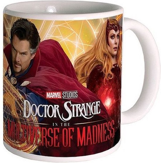 Marvel Doctor Strange The Sorcerer And The Witch Mug 300ml | bol