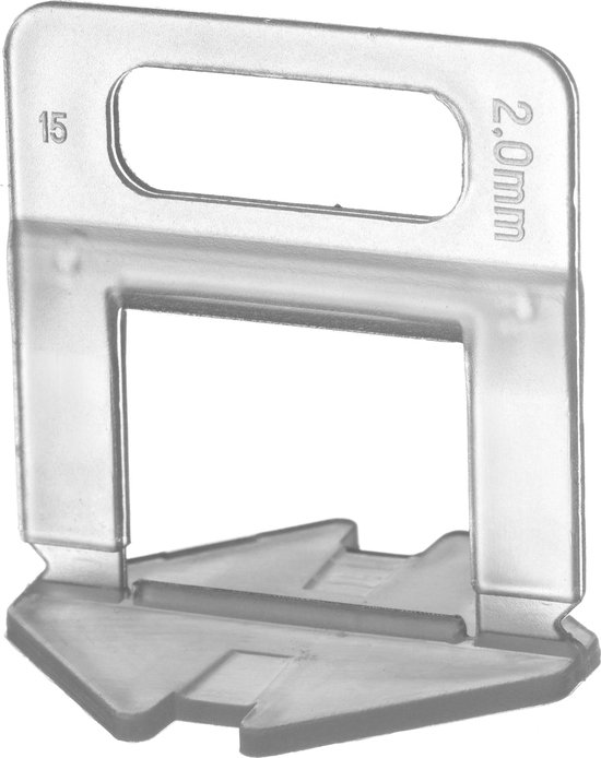 Tegelclips 2 mm 3000 stuks | leveling clips | bol