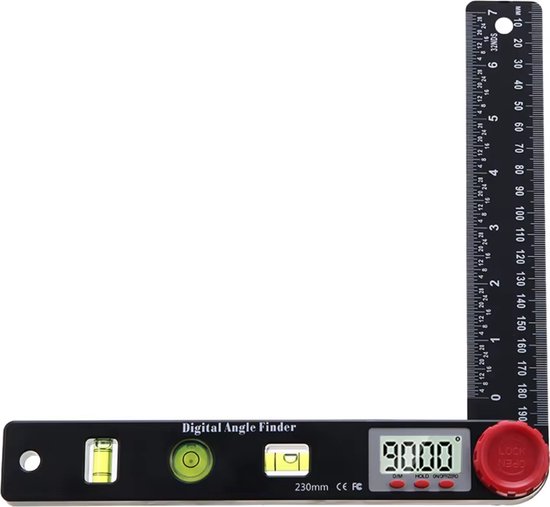 4 in 1 Zwaaihaak Digitaal Met Waterpas - Digitale Hoekmeter - Angle ...