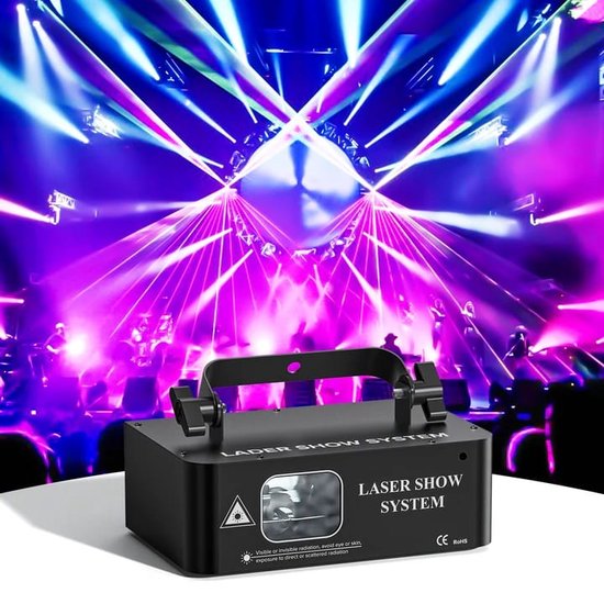 DisGo Laser Show System - Party Laser - Discolamp - DMX | bol