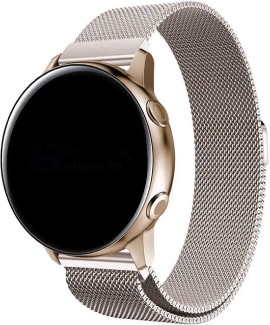 FFO2World Smartwatch Milanees bandje 20mm - Starlight - Luxe Milanese ...