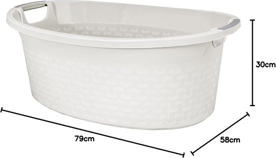 Equivera Heupwasmand - Wasmanden - Opbergmand - Ergonomische Wasmand ...