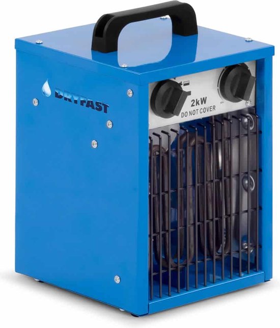 Dryfast Ventilator kachel - INCLUSIEF Weerstation - Elektrische ...