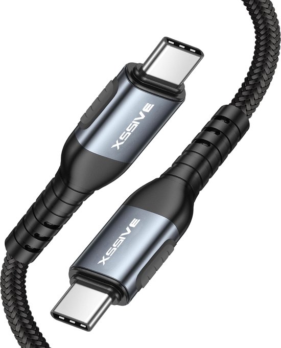 Xssive USB C naar USB C Kabel - Auto Disconnect - 1 meter | bol