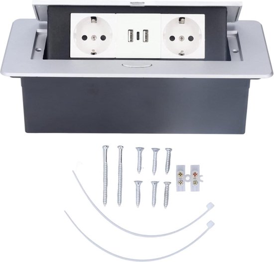 Inbouwstopcontact Power Hub met Pop Out Pop Up vloer elektrische ...
