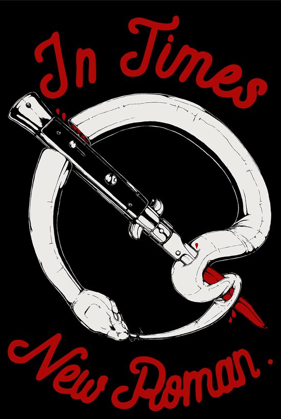 Queens Of The Stone Age In Times New Roman - Snake Logo Trui met ...