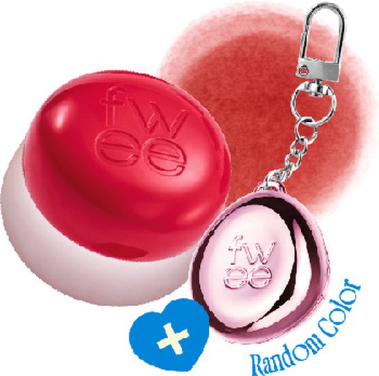 fwee - blurry pudding pot keyring set [RD03 Ambitious] + random color ...