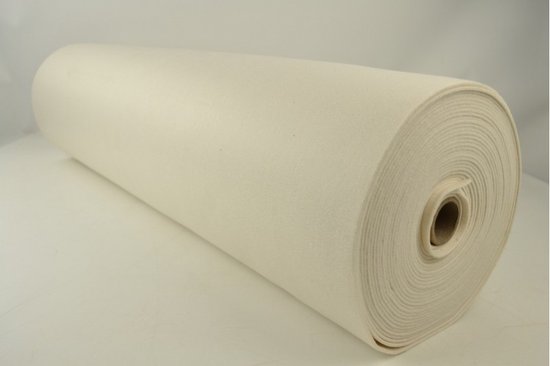 Vilt stof - 3mm dik vilt - 1 meter - Per meter - Champagne | bol