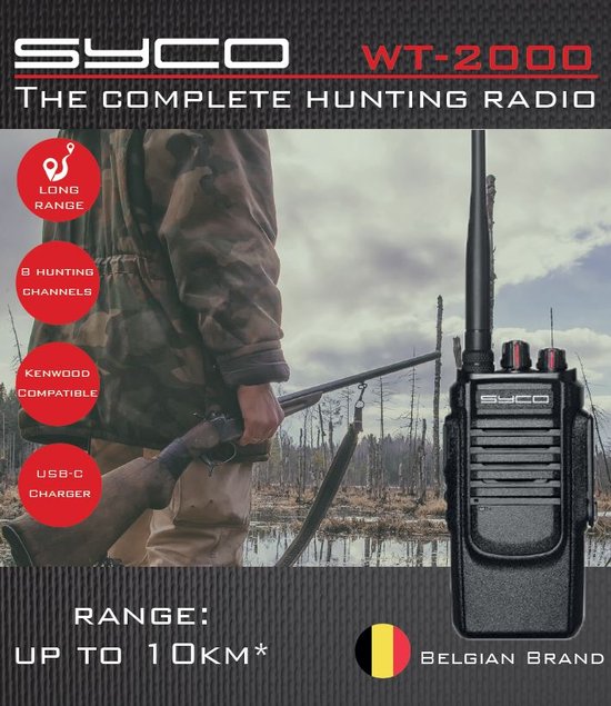 SYCO WT-2000 VHF JACHT WALKIETALKIE - DE MEEST COMPLETE JACHTWALKIETALKIE MET EXTRA... | bol