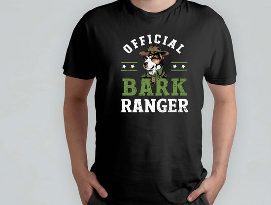 Official Bark Ranger - T Shirt - dogs - gift - cadeau - puppies ...