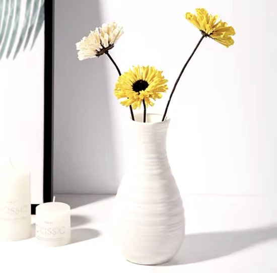 Luxueuze Vaas Wit - Home Decoratie - In-house style- Moderne Vaas ...