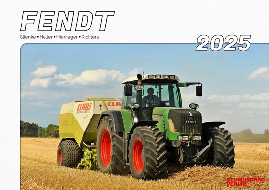Fendt Kalender 2025 - Trekker kalender met klassieke trekkers A3 ...