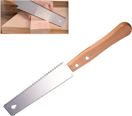 Small Woodworking Hacksaw 12 Inch Hand Saw - Anti-Slip Wood Handle ...