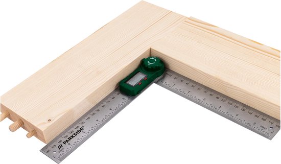 Parkside Digitale Hoekmeter Meetbaar bereik: 360° - Liniaal - Angle ...